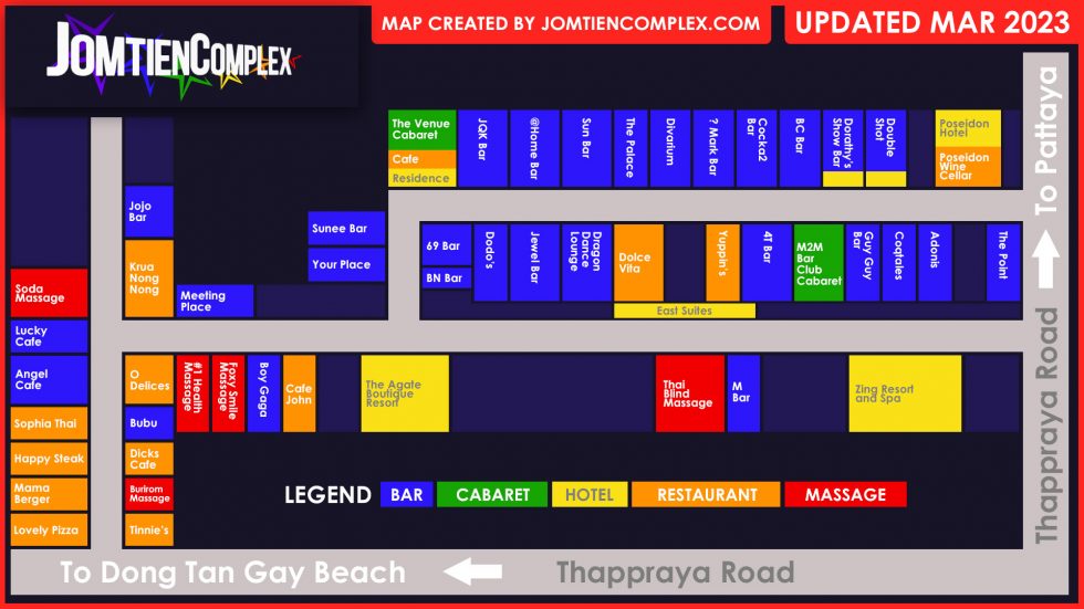 Jomtien Complex - Thailand's Biggest Gay Destination